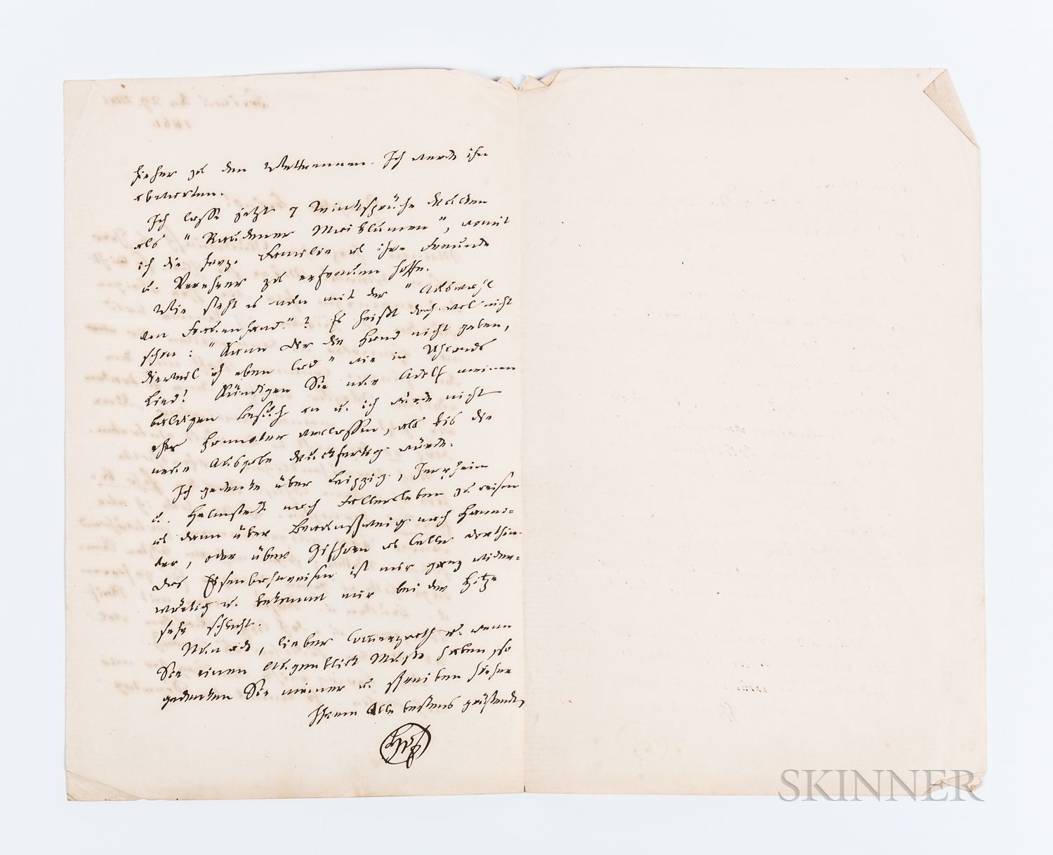 Sold at auction Ten Letters from Canadian, English, and European ...