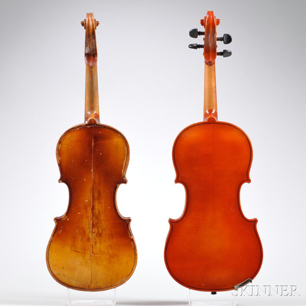 Two 1/2 Size Violins Auction Number 2670T Lot Number 158 | Skinner ...