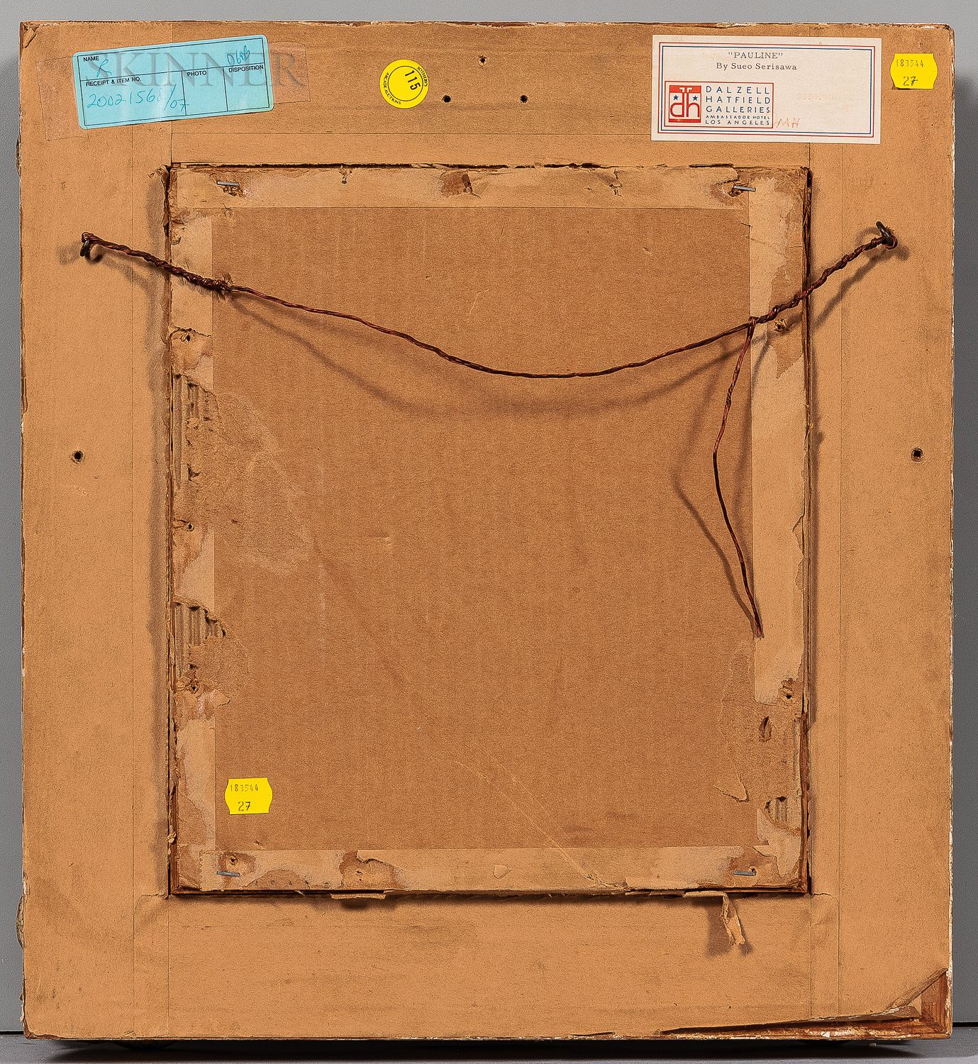 Sueo Serisawa (Japanese/American, 1910-2004) Pauline Auction Number ...
