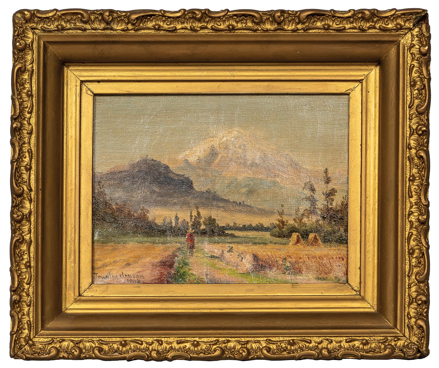 Sold at auction Townley Benson (American, 1848-1907) Lone Rider ...