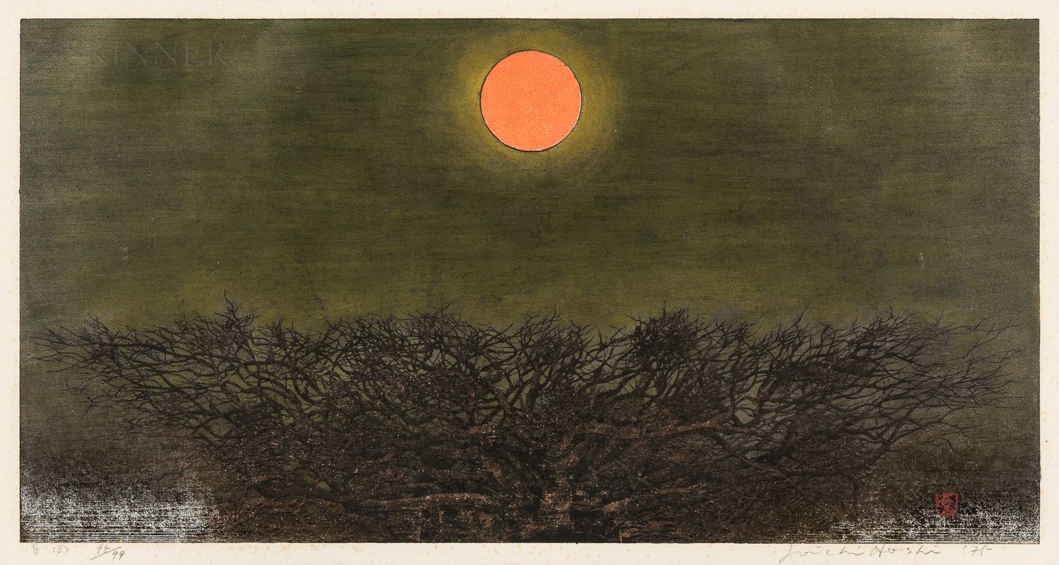 Sold at auction Joichi Hoshi (1913-1979),Moon (B) Auction Number 4120T ...