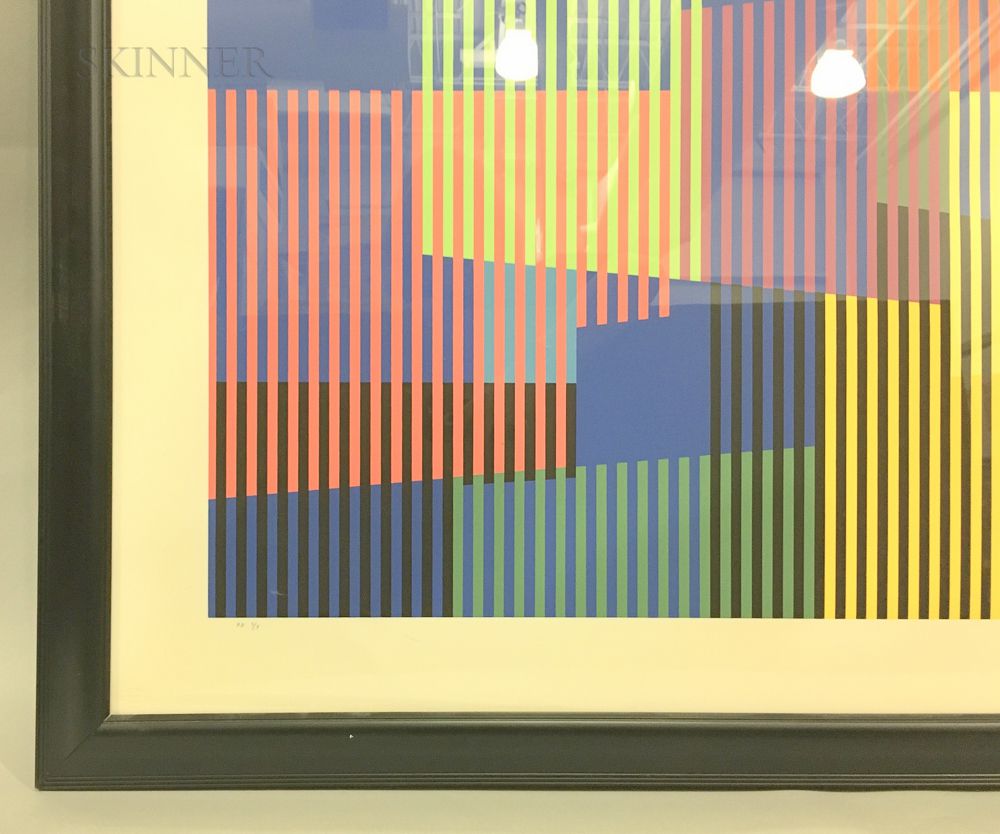 Sold at auction Yaacov (Jacob Gipstein) Agam (Israeli, b. 1928 ...