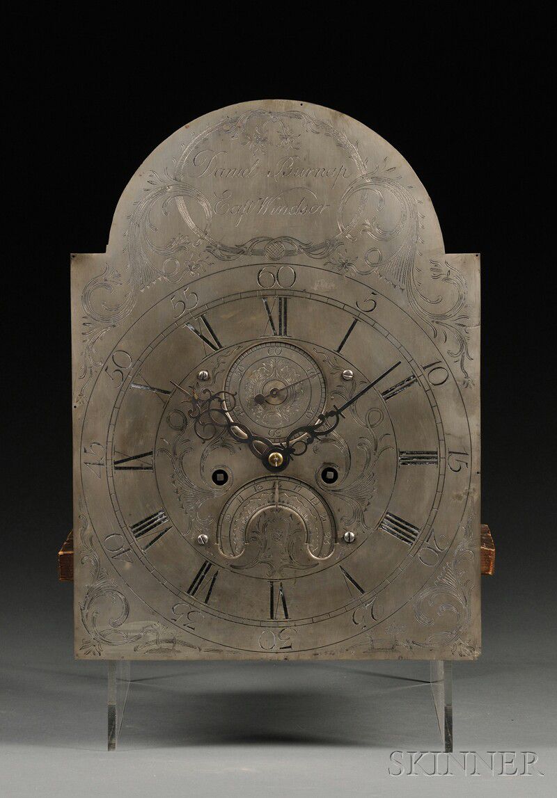 Sold at auction Daniel Burnap Cherry Tall Clock Auction Number 2600M ...