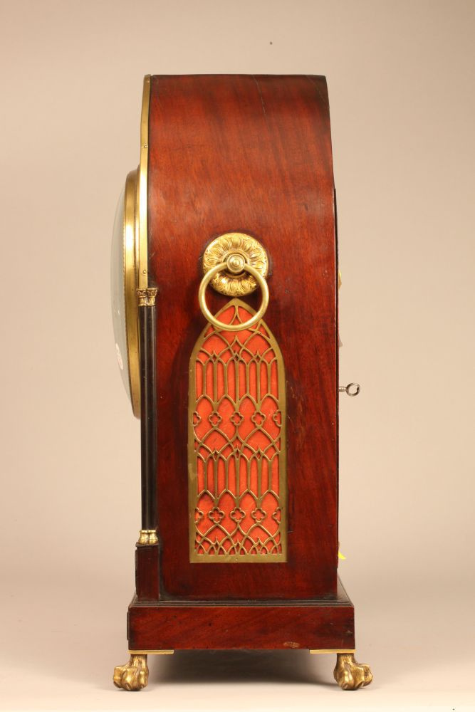 Sold at auction Morris, Tobias & Levitt Regency Mahogany Bracket Clock ...