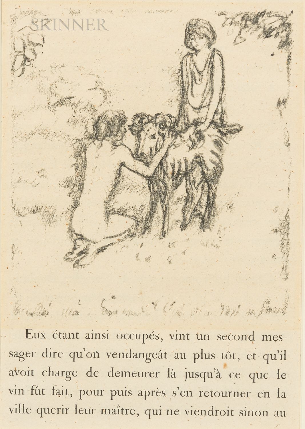 Sold at auction Pierre Bonnard (French, 1867-1947) Plate Auction Number ...