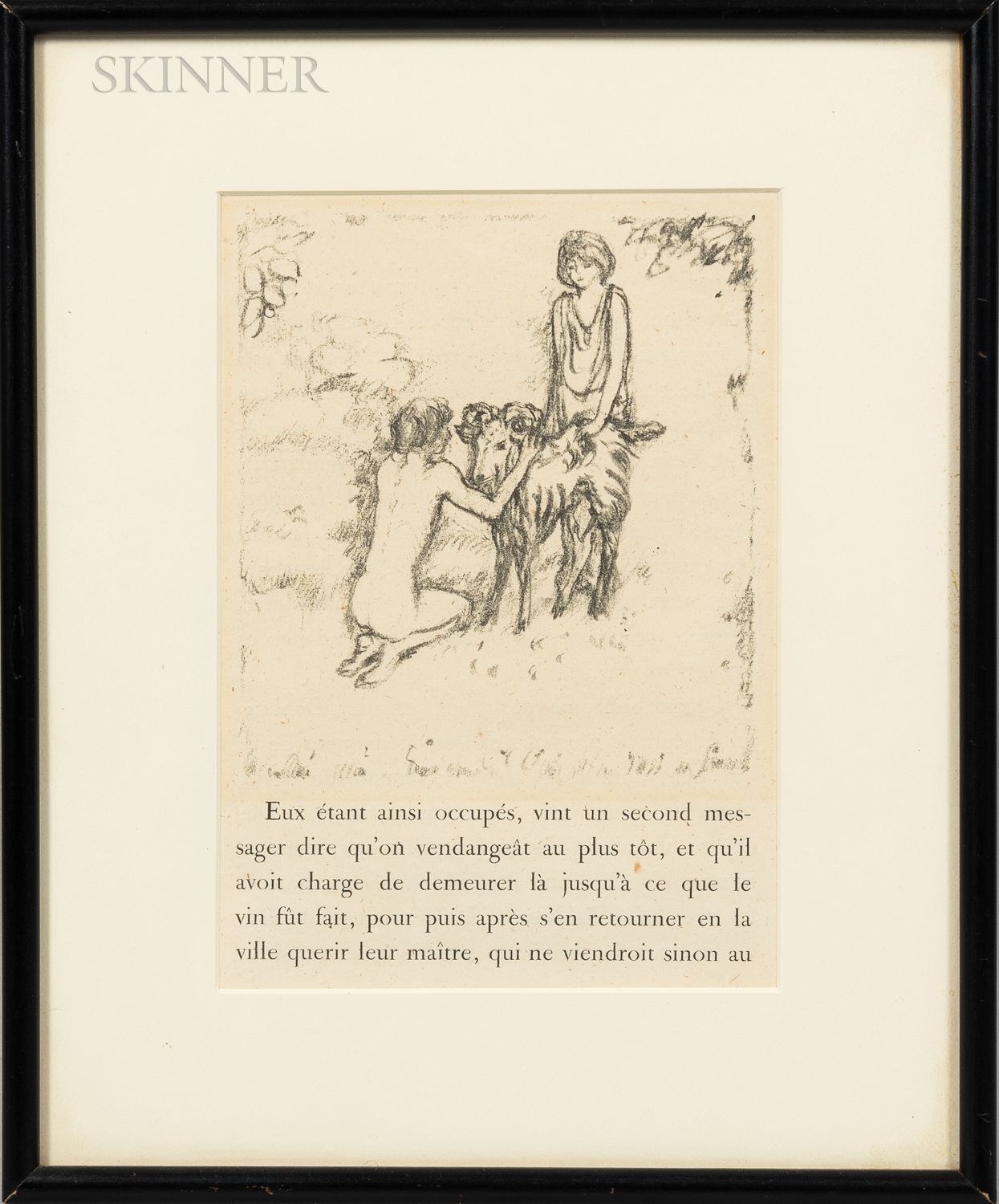Sold at auction Pierre Bonnard (French, 1867-1947) Plate Auction Number ...