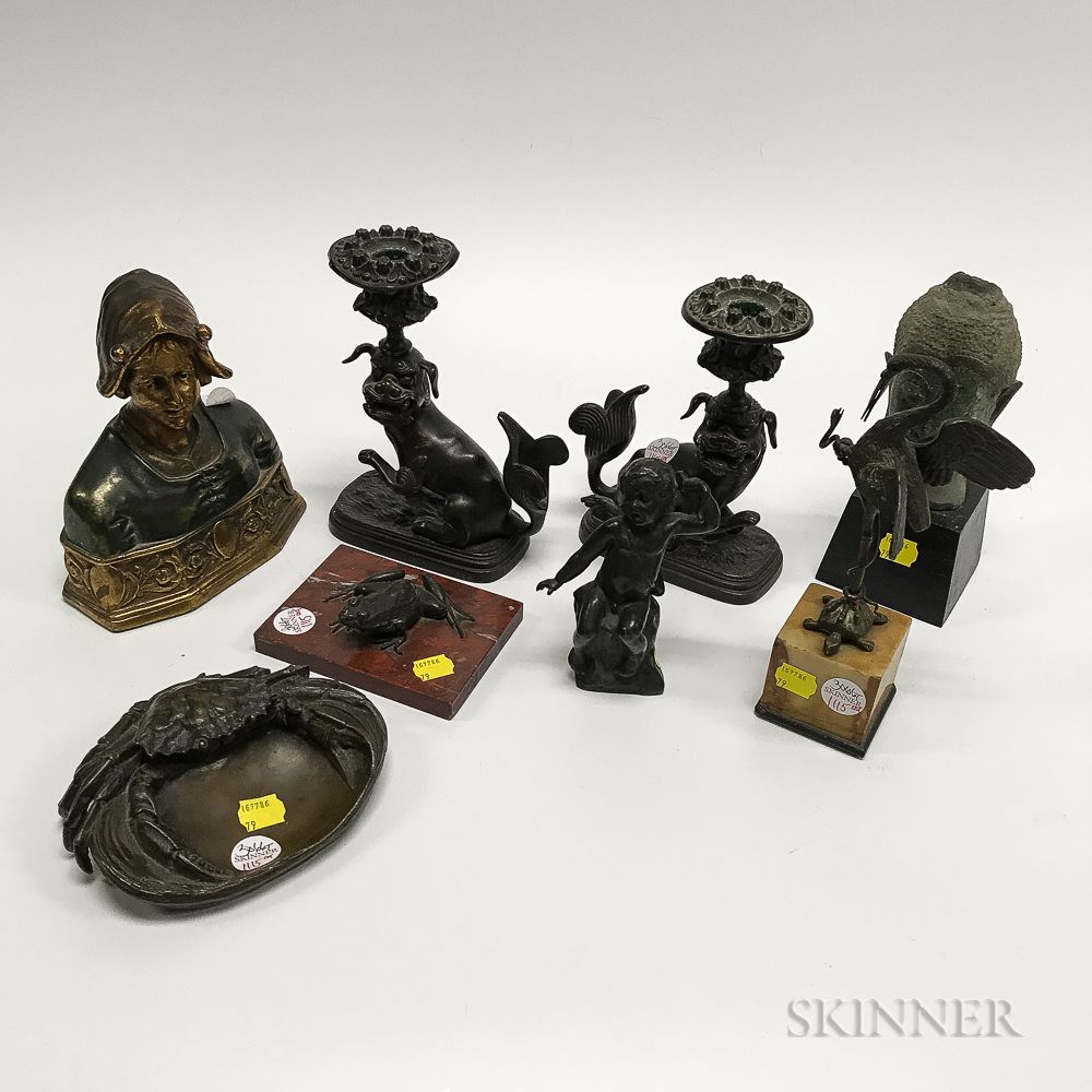 Sold at auction Twenty-two Metal Items Auction Number 3066T Lot Number ...