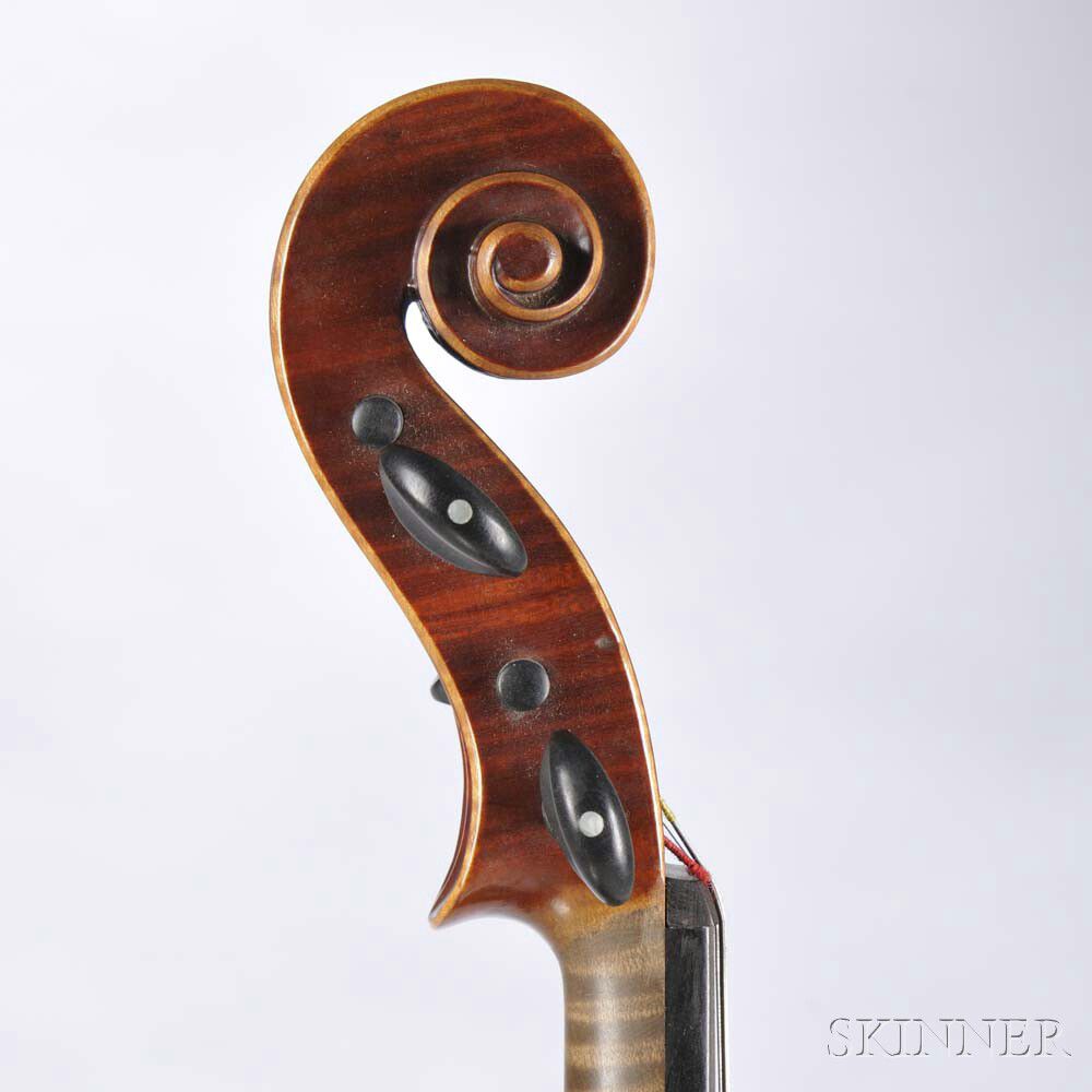 Sold at auction American Violin, William Urff, Philadelphia Auction ...