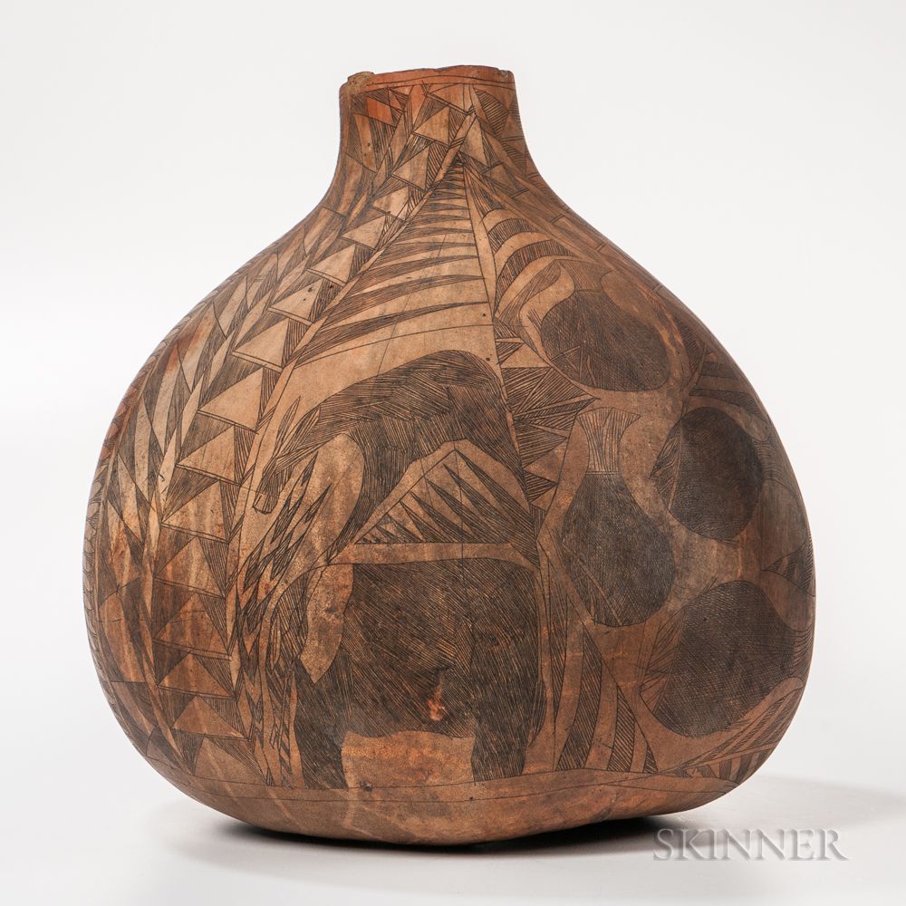 Sold at auction Large Gourd Vessel Auction Number 3113T Lot Number 1126 ...