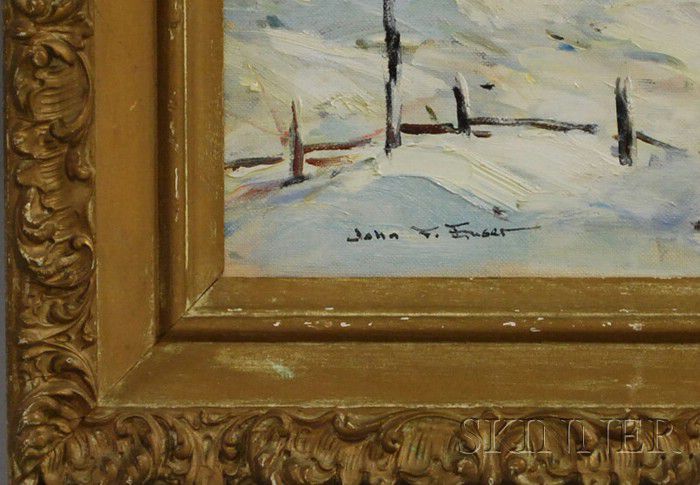 Sold at auction John F. Enser (American, 1898-1962) Mount Monadnock ...
