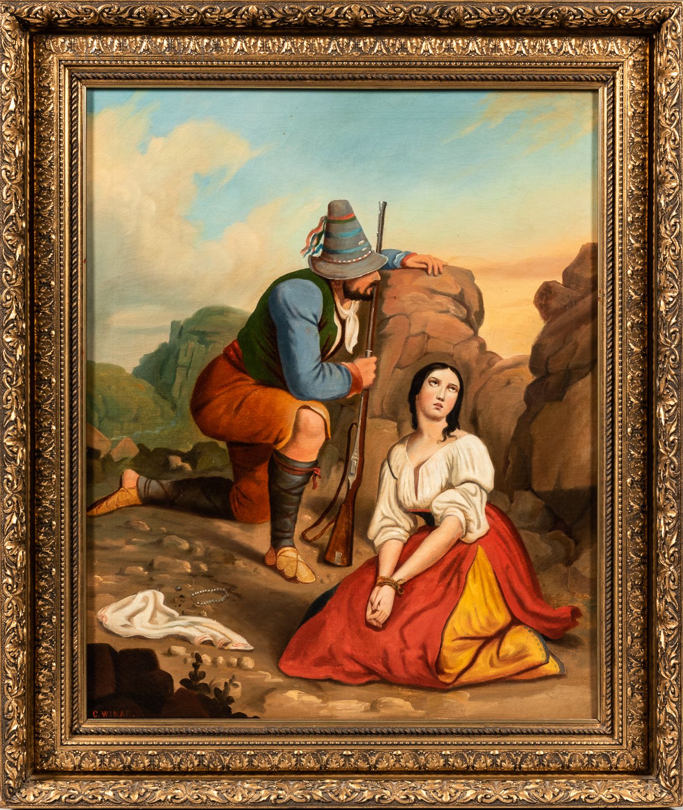 Sold at auction Charles Ferdinand (Carl) Wimar (American, 1828-1862 ...