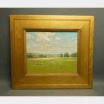 John Appleton Brown (American, 1844-1902) Spring Breezes/A Sunlit Field ...