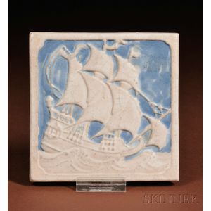Marblehead Pottery Tile | Sale Number 2577B, Lot Number 52 | Skinner ...