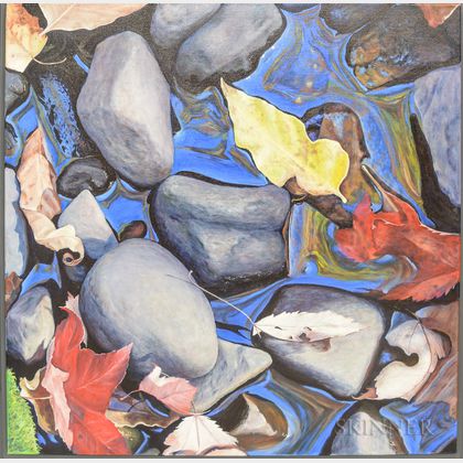 Sold at auction Antonia Tyz Peeples (American, b. 1957) Rocks in the ...