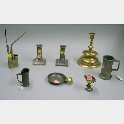 Sold at auction Eight Assorted Metal Items Auction Number 2354 Lot ...