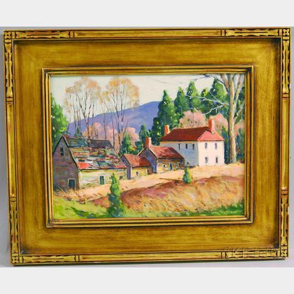 Sold at auction John F. Enser (American, 1898-1968) An Old New Ipswich ...