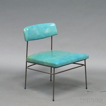 Vintage Vinyl and Wire Rod Chair Auction Number 2664M Lot Number 1294 ...